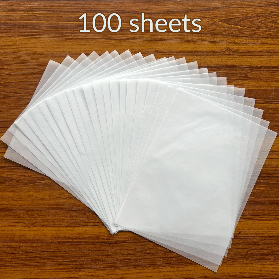 Tracing Paper for drawing. A4 size tracing paper sheets – Tasveer Fabrics
