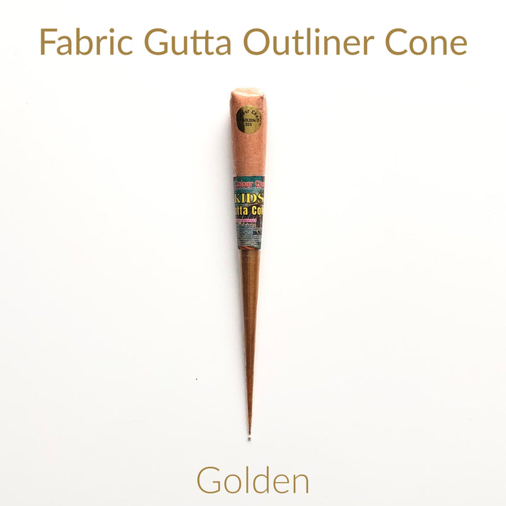 Fabric Gutta Lead Outliner Cone colour chem - 40 ml cone available in ...